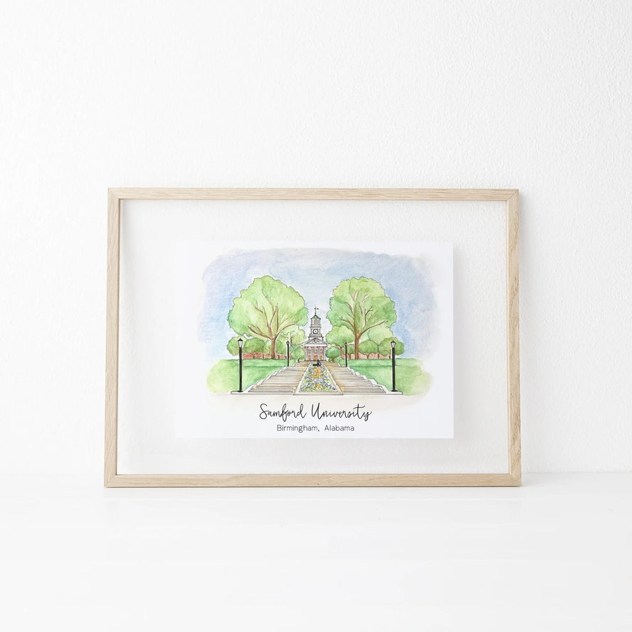 Art Print 5x7 - Samford University – Smith's Variety